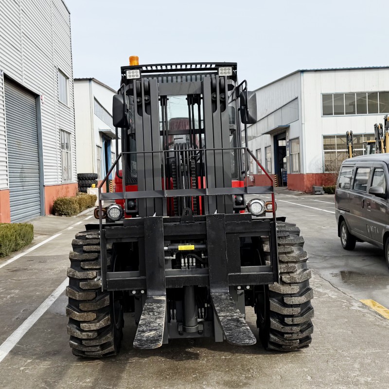 Off-road Forklift 2 Ton 3 Ton All Terrain Forklift 4.5m Lifting China Factory_China Manufacturer ...